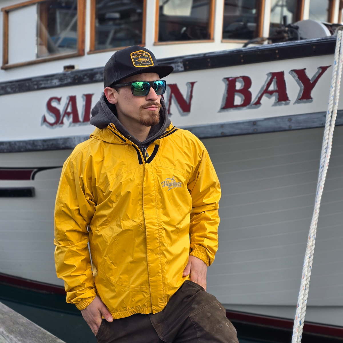 Salmon Slayer Fishing Jacket. - Highlinerapparel